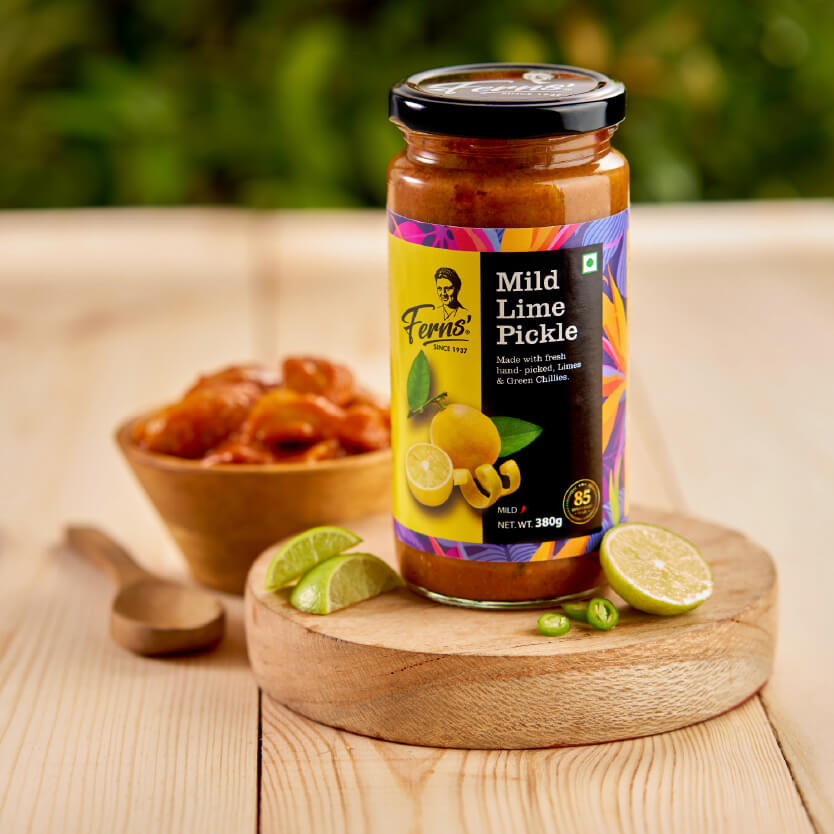 Ferns Mild Lime Pickle – Ferns Food