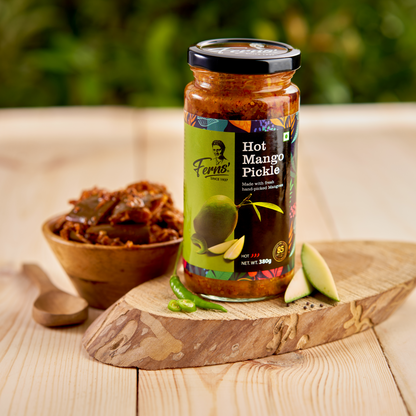 Ferns Hot Mango Pickle – Ferns Food